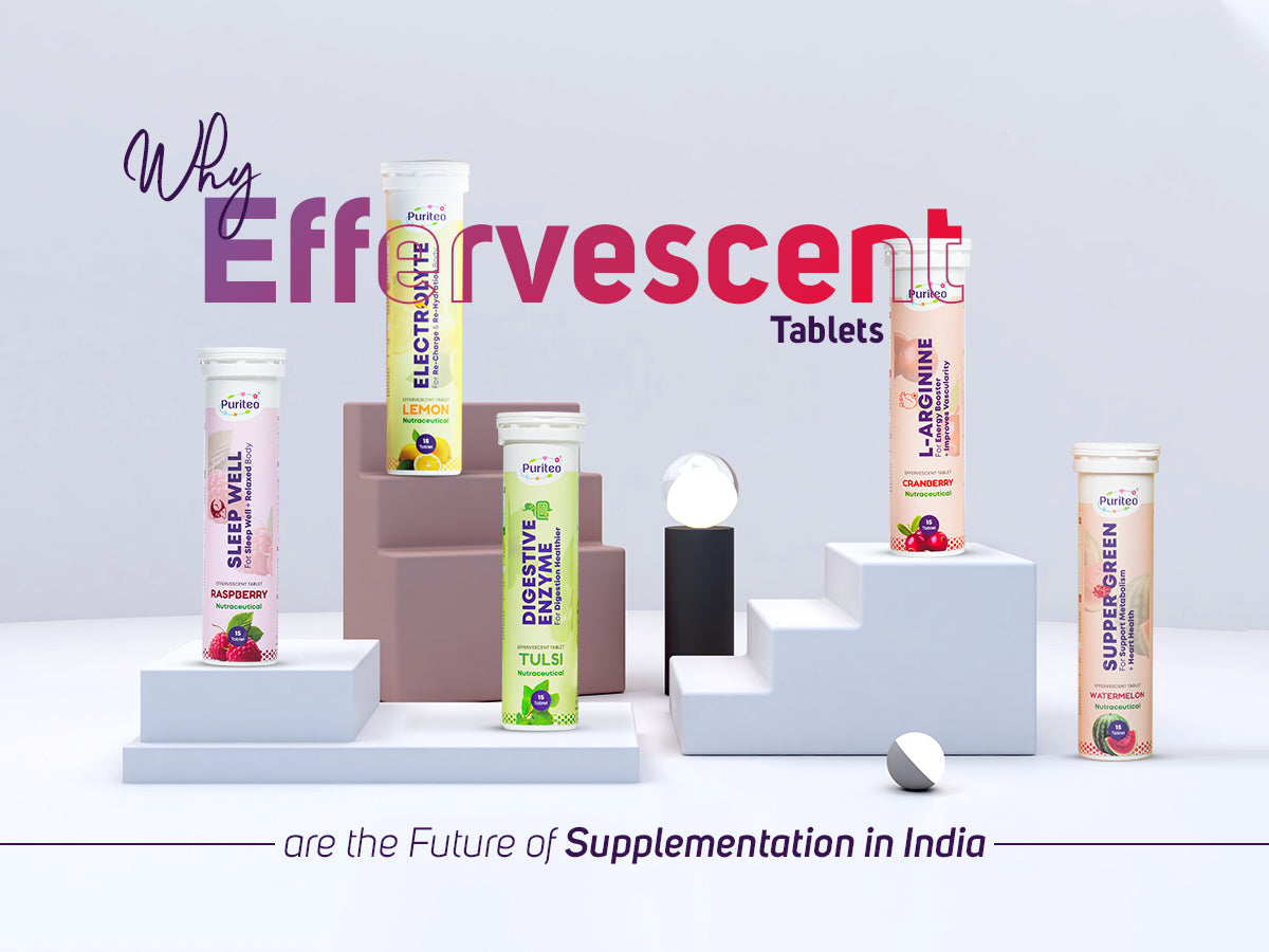 Effervescent Tablets: The Future of Indian Wellness – Puriteo