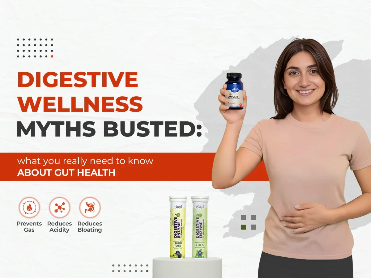 Digestive Wellness Myths Busted for Better Gut Health – Puriteo