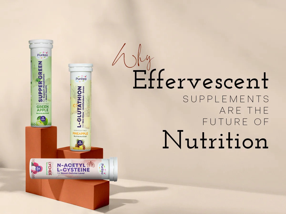 Effervescent Supplements: The Future of Daily Nutrition – Puriteo